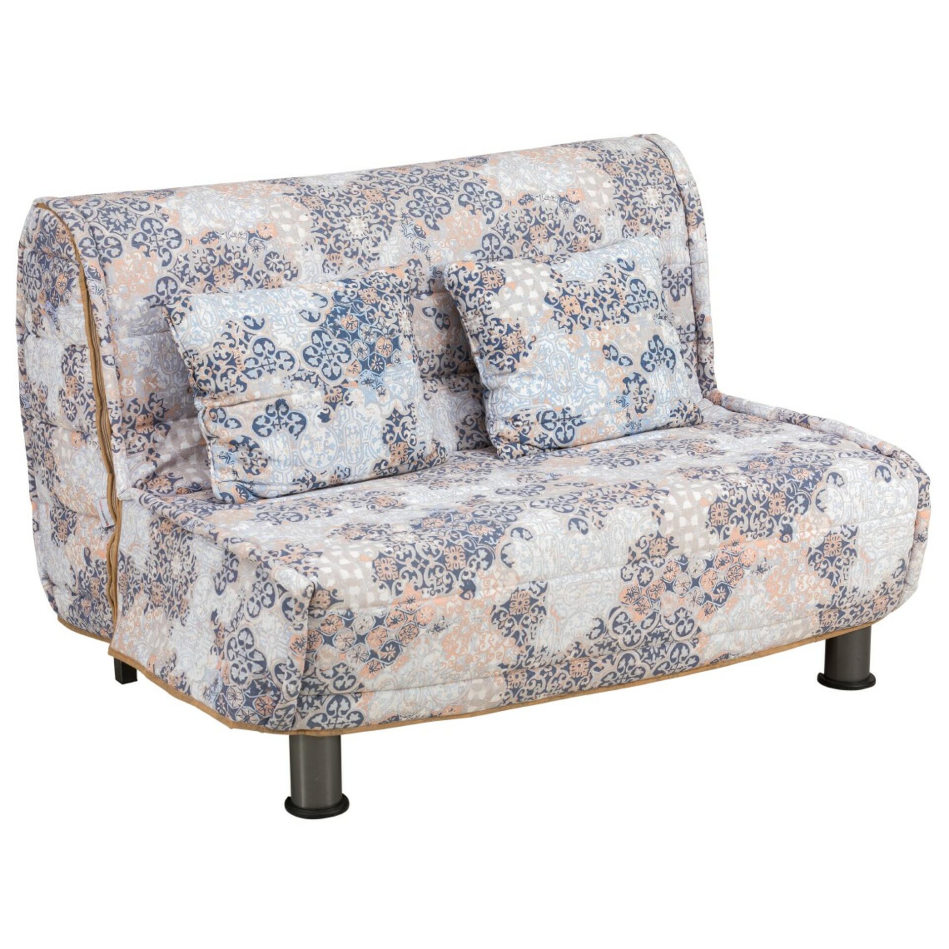 Divano letto Bomber 1 piazza 1/2 Tiles Blu 120... | Marino fa Mercato